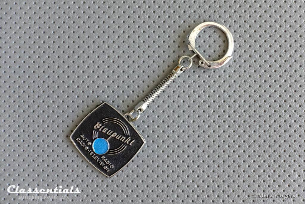 Rare Vintage Original 1960s Blaupunkt Auto Radio Metal Chrome Key Ring ...