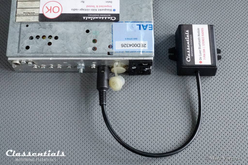 Classentials Deluxe Mono Auto Radio BLUETOOTH Module (6-PIN DIN ...