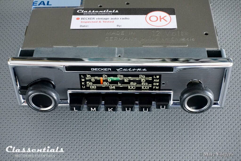 SOLD to the United States: Becker EUROPA Vintage Original High-End ...