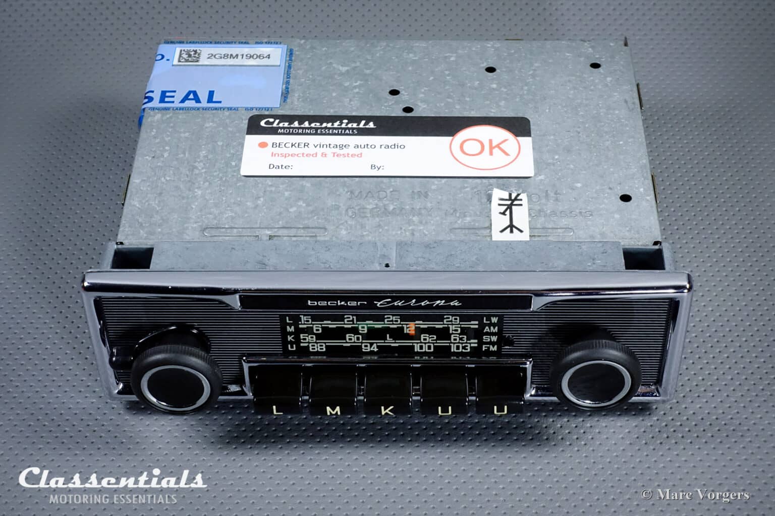 SOLD to Portugal: BECKER EUROPA LMKU Vintage Original High-End Auto ...